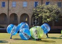 China Tpu / Pvc 1.5m Outdoor Inflatable Toys Human Inflatable Bumper Bubble Ball For Adult for sale
