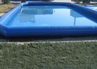 China Popular Blue Kids Swimming Pool , Pirate Slide Above Ground Swimming Pools For Kids for sale