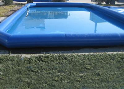China Popular Blue Kids Swimming Pool , Pirate Slide Above Ground Swimming Pools For Kids for sale
