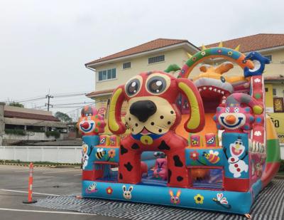 China Gaint Inflatable Combo / Inflatable Slide Bouncy / Combo Castle Games For Kids Play for sale
