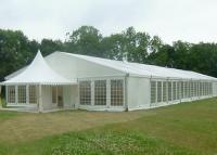 China 300~2000 People Big White Inflatable Tent For Party , Outdoor Luxury Wedding Tents for sale