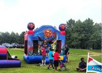 China 0.55mm Plato PVC Spiderman Inflatable Bouncer , Commercial Bounce House For Backyard for sale