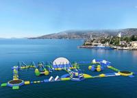 China Outdoor Water Waves Water Park Equipment , Inflatable Floating Water Park for sale