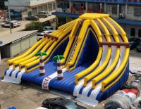 China PVC Outdoor Inflatable Amusement Park With Slides Commercial Bouncer Castle for sale