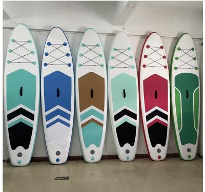 China Drop Stitch Inflatable SUP Board Floating Stand Up Board Paddle With Complete Accessories for sale
