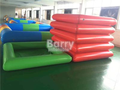 China Inflatable Portable Water Pool Personalized Small Red And Green color for sale