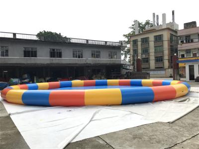 China Custom Made 0.9mm PVC Inflatable Swimming Pool Mix Colors for sale