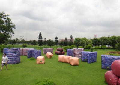 China Outdoor Inflatable Paintball Area For Inflatable Paintball Game With PVC Material for sale