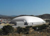 China Durable Super Giant Inflatable Tent White Air Building Structure For Tennis Playing for sale