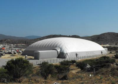 China Durable Super Giant Inflatable Tent White Air Building Structure For Tennis Playing for sale