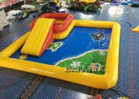 China 6 * 6 * 0.65M Portable Water Pool / Large Inflatable Pool Toys For Kids for sale