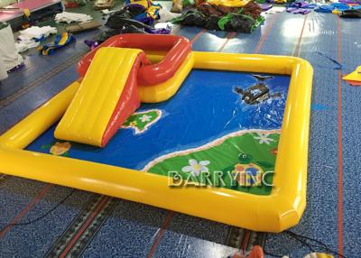 China 6 * 6 * 0.65M Portable Water Pool / Large Inflatable Pool Toys For Kids for sale