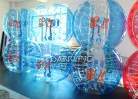 China Durable Transparent Inflatable Bubble Soccer 1.5 Meters 100% TPU 1mm Thickness for sale