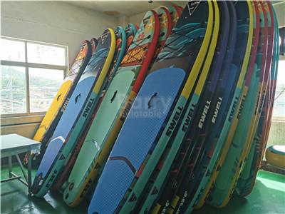 China 365lbs Inflatable SUP Board Water Sport Surf Stand Up Paddle Board Customized Color for sale