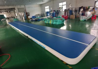 China DWF 1.2mm Plato Inflatable Gymnastics Tumble Mats Air Track 15*2*0.2m for sale