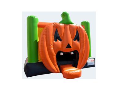 China Festival Giant Kids Inflatable Bouncers Pumpkin Bounce Houses For Halloween for sale