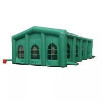 China Amazing Custom Made Outdoor Inflatable Tent With Led Hand Printing for sale