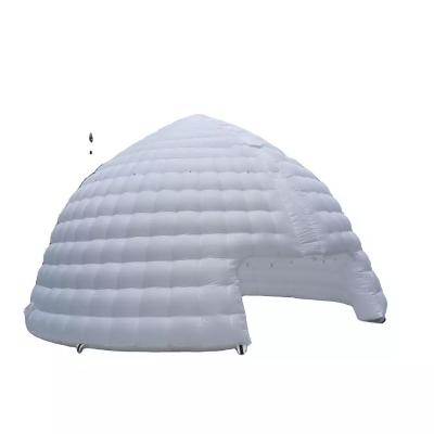 China Custom White Inflatable Event Tent Large Dome Party Inflatable Igloo for sale