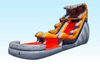 China Lava Tidal Wave Inflatable Water Slides For Adult And Kids , Outdoor Games for sale