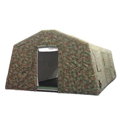 China Strong Camouflage Color Large Inflatable Shelter Tent Tube Type  ODM for sale