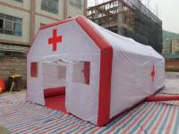China Temporary Surgical Inflatable Medical Tent For Hospital Screen Printing for sale
