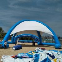 China Pvc Tarpaulin Waterproof Advertising Inflatable Tent Car Show Large Tent For Rental for sale