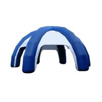 China Oxford Or PVC Inflatable Spider Dome Tent 10m Diameter Digital Printing for sale