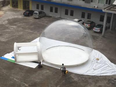 China Pvc Tarpaulin Inflatable Dome Air Bubble Tent For Hotel Outdoor for sale