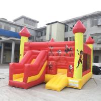 China Custom Inflatable Bouncy Castle Children Small Carton Jumping House for sale