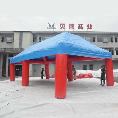 China Fire Proof Blow Up Shelter Pvc Tarpaulin Air Sealed Inflatable Event Party Tent for sale