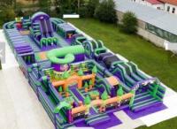 China EN71 PVC Obstacle Course Bouncer 5k Crazy Insane Fun Obstacle Course for sale