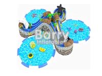 China Kids Inflatable Water Park / Aqua Park Durable Commercial Grade With 3 Pools for sale