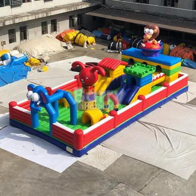 China Airtight Bouncy Castles With Slides Customize Indoor Kids Air Inflatable Amusement Park for sale
