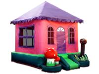 China CE Commercial Small / Mini Pink Inflatable Bouncer Rental For Party Event for sale