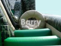 China 0.55 PVC Army Inflatable Obstacle Course  Obstacle Course For Adults for sale