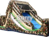 China 0.55 PVC Army Inflatable Obstacle Course  Obstacle Course For Adults for sale