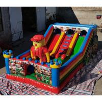 China Commercial Grade Inflatable Water Slides Blow Up Cartoon Combo With Slide for sale