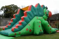 China Custom Size Inflatable Water Slides Dinosaur Bounce House For Kids for sale