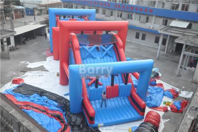 China Outdoor Fun Adult Inflatable Obstacle Course 5K Obstacle Game Bouncer Slide Combo for sale