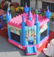 China PVC Toddler Inflatable Bouncer Princess Combo Bounce House for sale