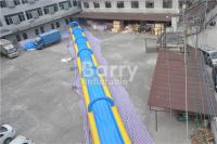China 1000ft Inflatable  0.55mm PVC Tarpaulin Inflatable Water Slide For Adult for sale