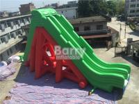 China Height 11.5m Free Fall Safety Giant Inflatable Slide For Adult 0.55mm PVC for sale