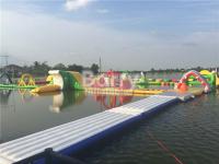 China Seels Theme Inflatable Floating Water Park Durable Inflatable Amusement Park for sale