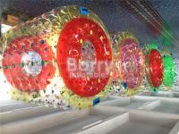 China Outdoor Inflatable Water Toys Aqua Rolling Ball With PVC / TPU Material for sale