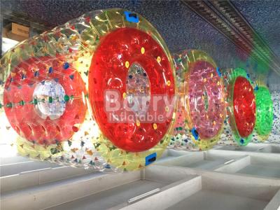 China Outdoor Inflatable Water Toys Aqua Rolling Ball With PVC / TPU Material for sale