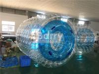 China Waterproof Custom Inflatable Pool Toys Blue Water Roller For Kids / Adults for sale