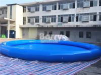 China Round Inflatable Blow Up Swimming Pool For Electric Inflatable Bumper 1 Seat Boat for sale