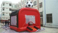 China Commercial Grade Classic Inflatable Bouncer Red Soccer Moonbounce For Kids for sale