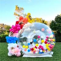 China Portable Inflatable Tent Clear Inflatable Bubble Balloon Dome Clear Bubble Tent With BSCI Authentication for sale