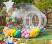 China High-Performance Dome Igloo Pvc Clear Single Tunnel Outdoor Camping Transparent Inflatable Party Bubble Tents House for sale